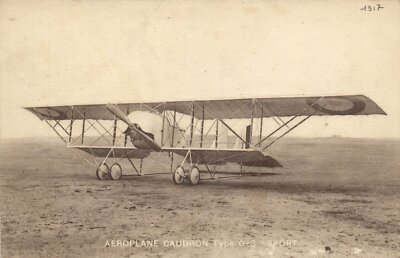 PC AVIATION AEROPLANE CAUDRON (a48919) | eBay