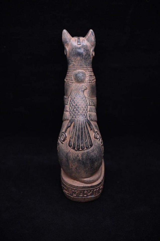 Egyptian Antiques Rare Antique Pharaonic Cat Figurine Of Egyptian ...