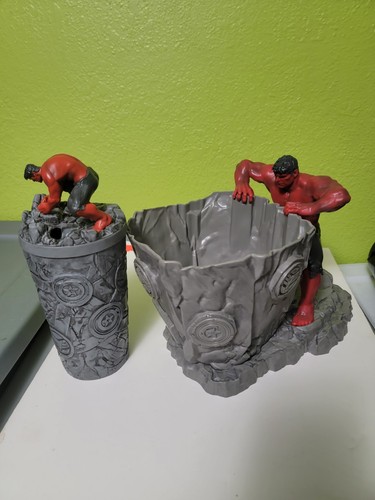 Red Hulk Captain America Brave New World Popcorn Bucket & Cup/Topper ...