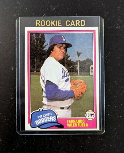 1981 Topps Traded Fernando Valenzuela #850 Rookie Card RC Fernando ...