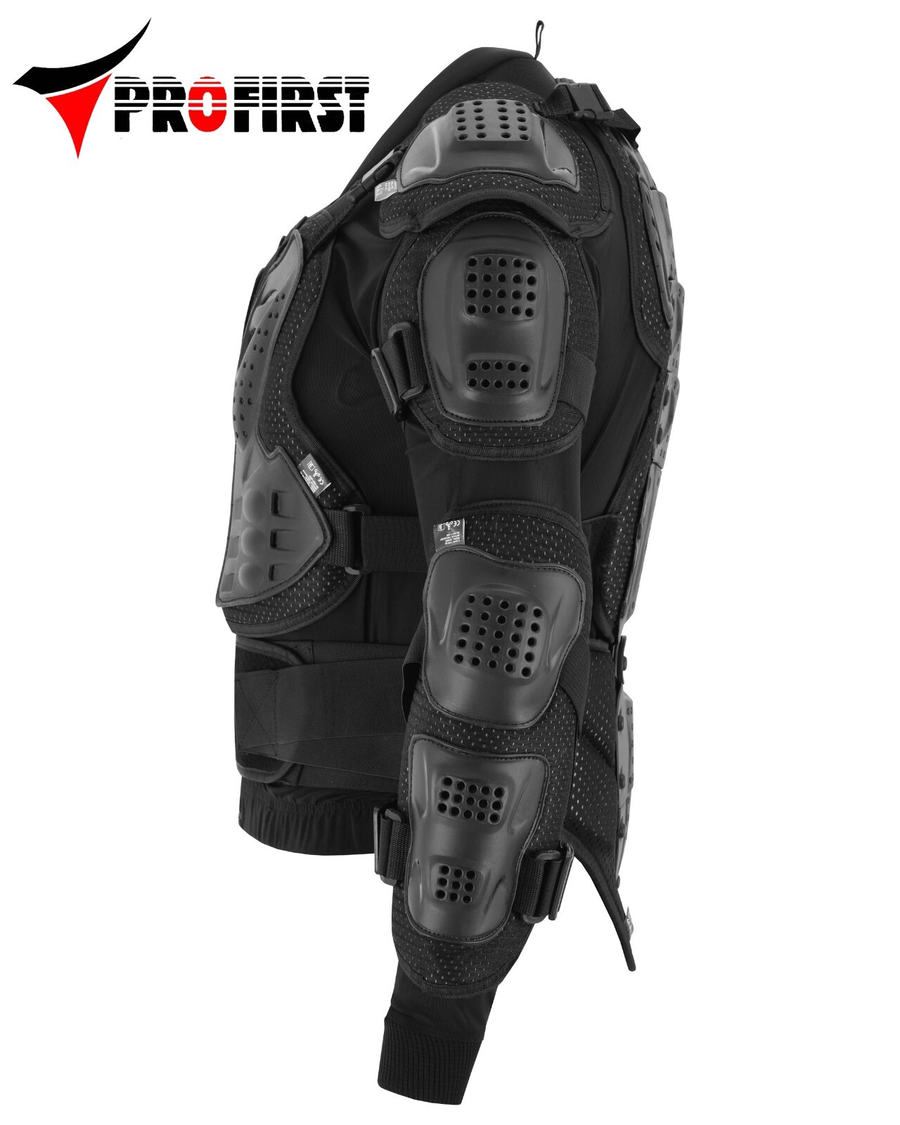 Mens Motorbike Body Armour Safety Jacket Motorcycle Spine Protector ...