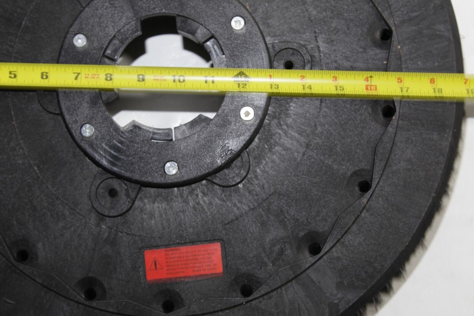 Black 21"Heavy Duty Aggressive Rotary Scrub Brush fit Emotor 500X Floor ...