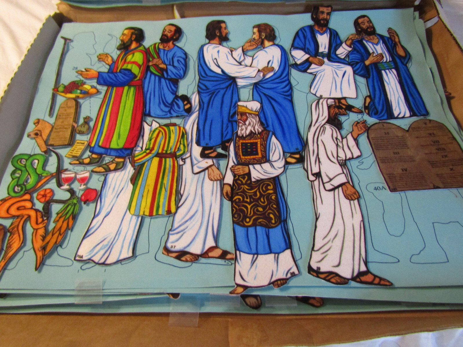 (Huge Lot) of Betty Lukens ,Through the Bible ,in Felt Large File Display Set | eBay