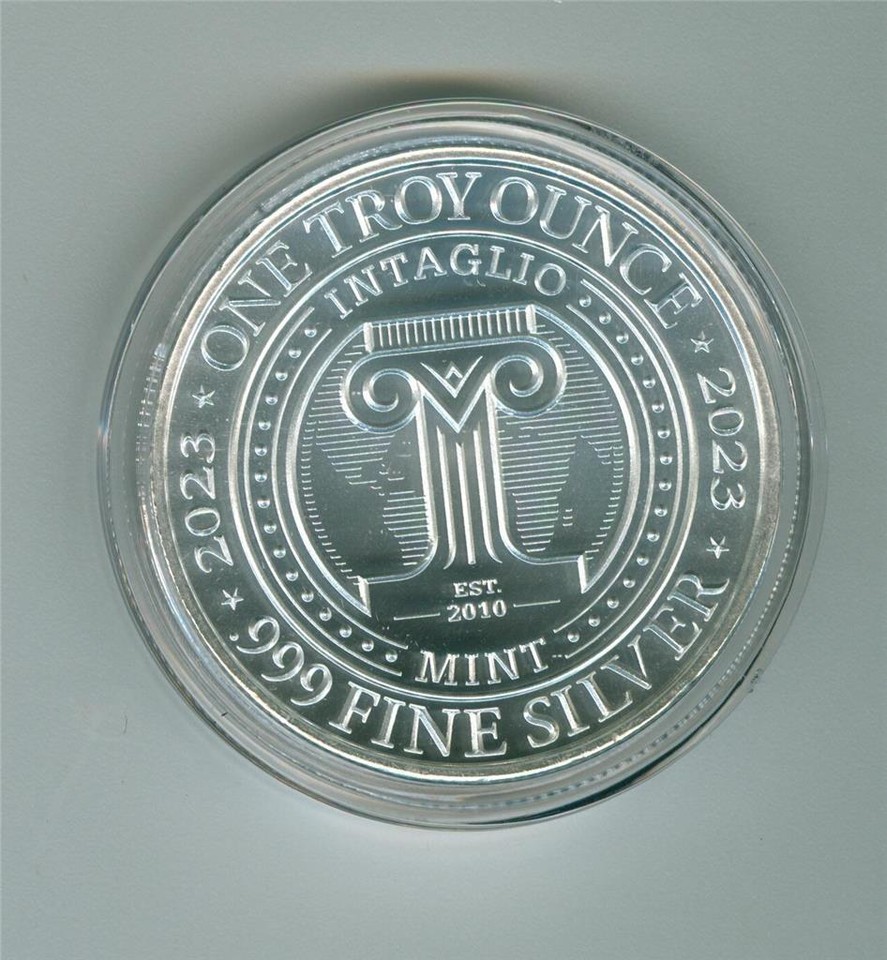 INTAGLIO MINT CRYPTOZOOLOGY SERIES 2023 THE JERSEY DEVIL 1 OZ .999 ...