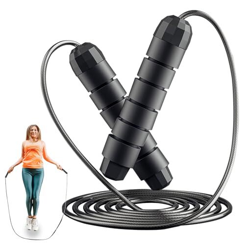 Jump Rope for Men,Adjustable Jump Ropes for Exercise & Slim Body A ...