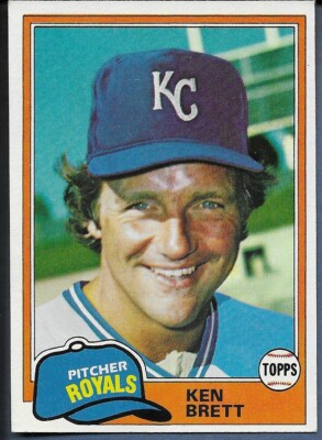 1981 Topps #47 Ken Brett-ROYALS | eBay