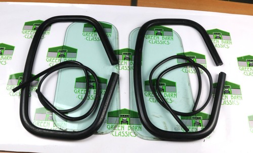Land Rover Defender Rear Quarter Lights x2 Tinted Glass with Seals ...