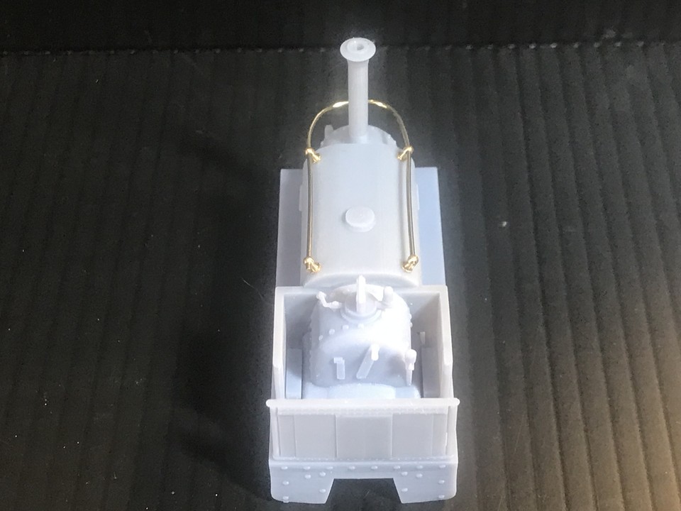 OO9 009 Hunslet quarry Narrow Gauge kit to fit onto the KATO 11-109 ...