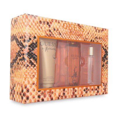 Guess Marciano Womens 3 PIECE GIFT SET - (3.4 OZ EDT+ 6.7 OZ BL+ 0.5 OZ ...