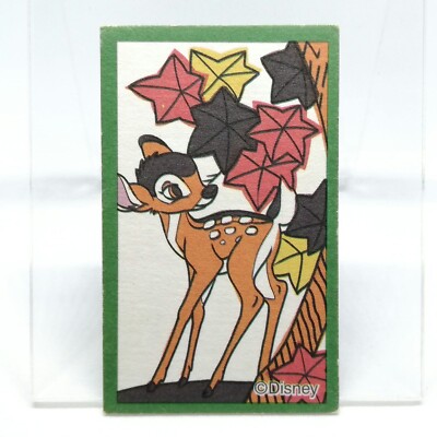 Bambi Disney Hanafuda JAPAN FLOWER Card playing CARDS Angel Corporation ...