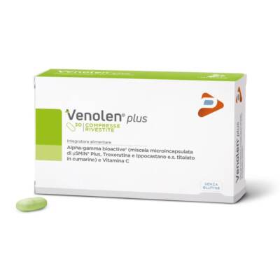 Pharma Line Venolen Plus Integratore Vasi Sanguigni e Microcircolo, 30 ...