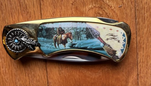 Hamilton Collection Limited Edition Man Who Walks Alone Knife with COA ...
