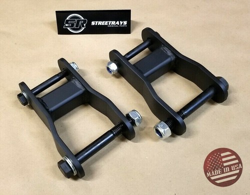 [SR] FOR 96-04 Tacoma 6-Lug 2WD / 4WD Rear Leaf Shackle 2" Leveling ...