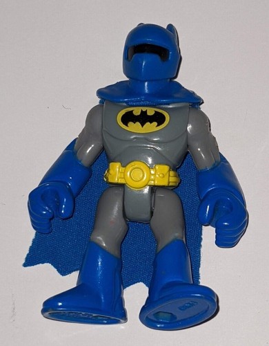 Fisher Price Batman Imaginext DC Comics Cape Mask Yellow Belt Blue ...