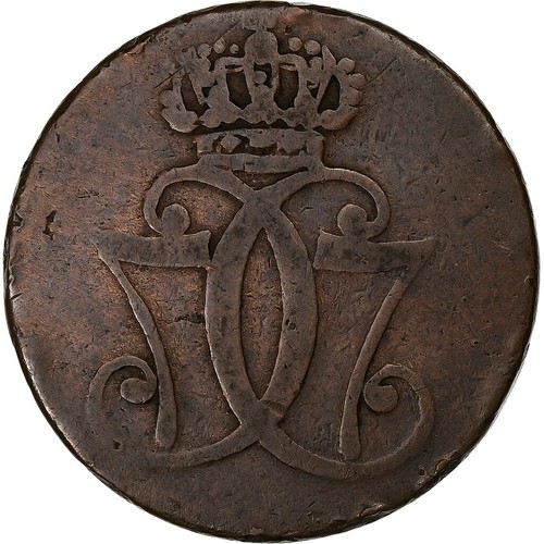 [#1200322] Denmark, Christian VII, Skilling, 1771, Copenhagen, Copper ...