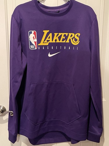 NBA Los Angeles Lakers Sweater Men's SZ: M Purple | eBay