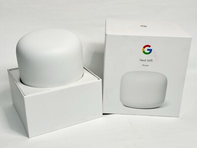 Google Nest WiFi Router Model H2D – AC2200 - White | eBay