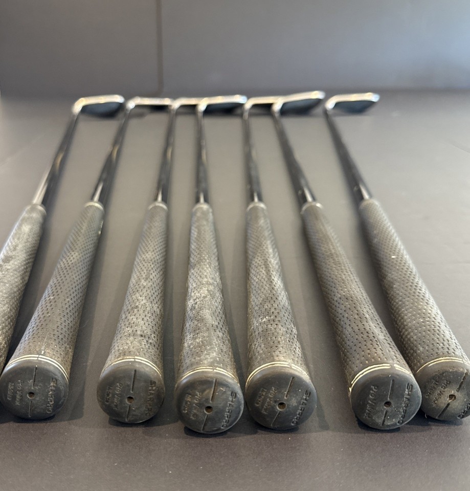 GOLDEN RAM LCG 15.5 Traditional Iron Set Golf 8 Clubs Apollo Graphite ...