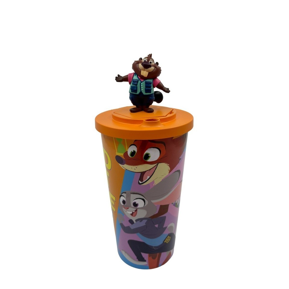 Zootopia 2 Movie Cup Topper Gary Judith Nick Model Popcorn Bucket Theme ...