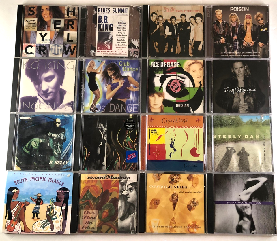 CD's Pick Choose your own-LOT #18P-Country, Rock, Rap, R&B-Combined S/H ...