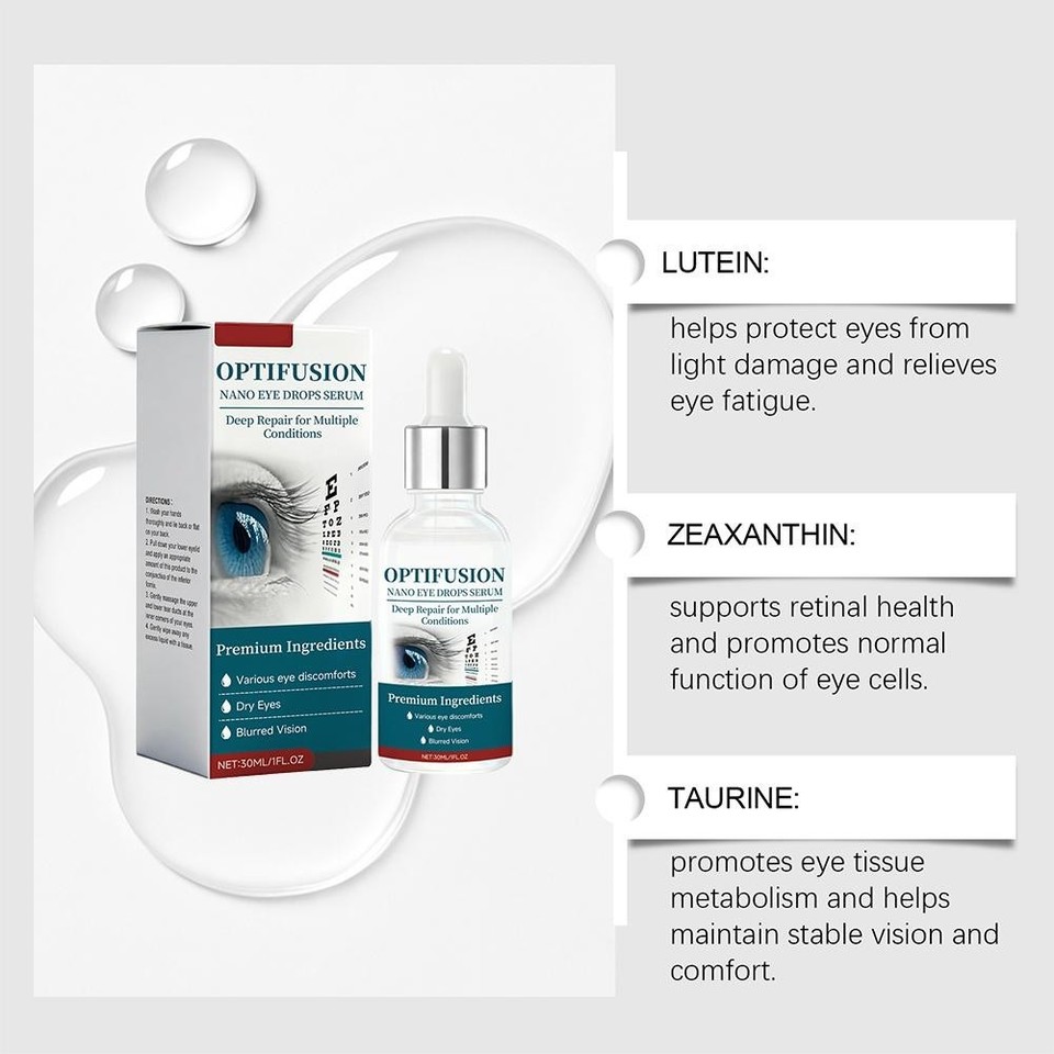 Eye Drops Relieves Eyes Discomfort Blurre d Eyes Sore Eye 30ml Care ...