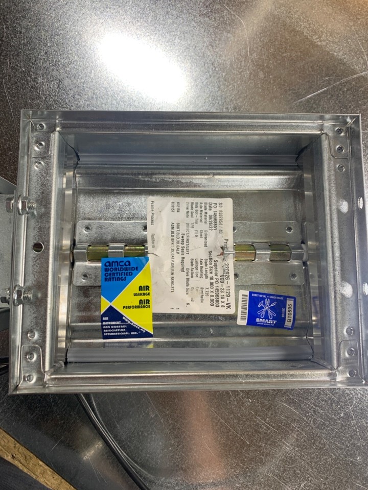 HVAC 8X10 AUTOMATIC DAMPER BELIMO TFB120-S | eBay