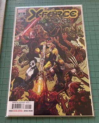 X-FORCE 22 regular main joshua cassara 2021 domino forge wolverine | eBay