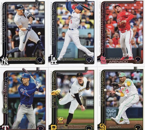 2025 Topps Series 1 Baseball Cards #1-250 (BUY 3 GET 1 FREE) You Pick ...