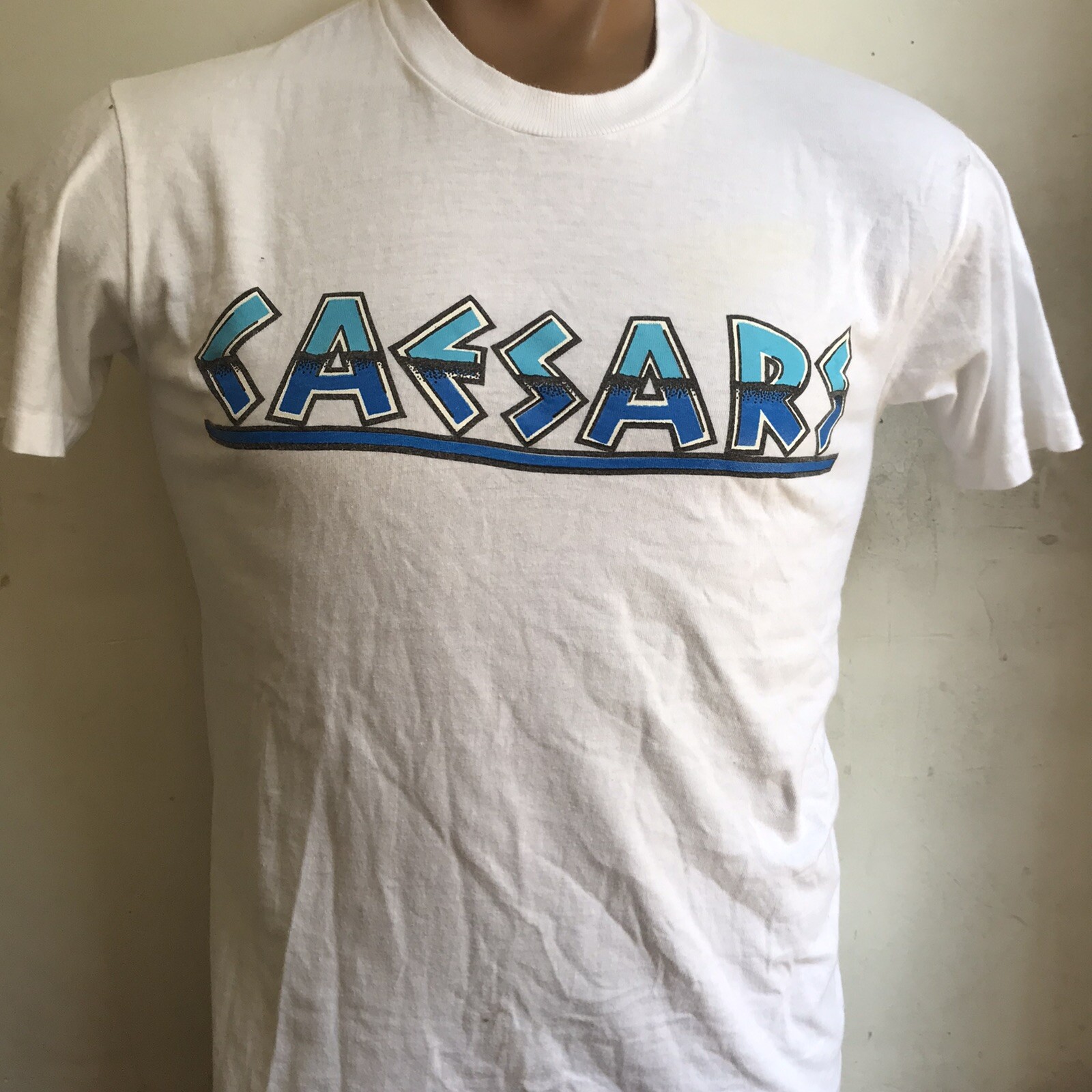 Caesars Palace Casino T Shirt Authentic White Unisex Rare Version | eBay
