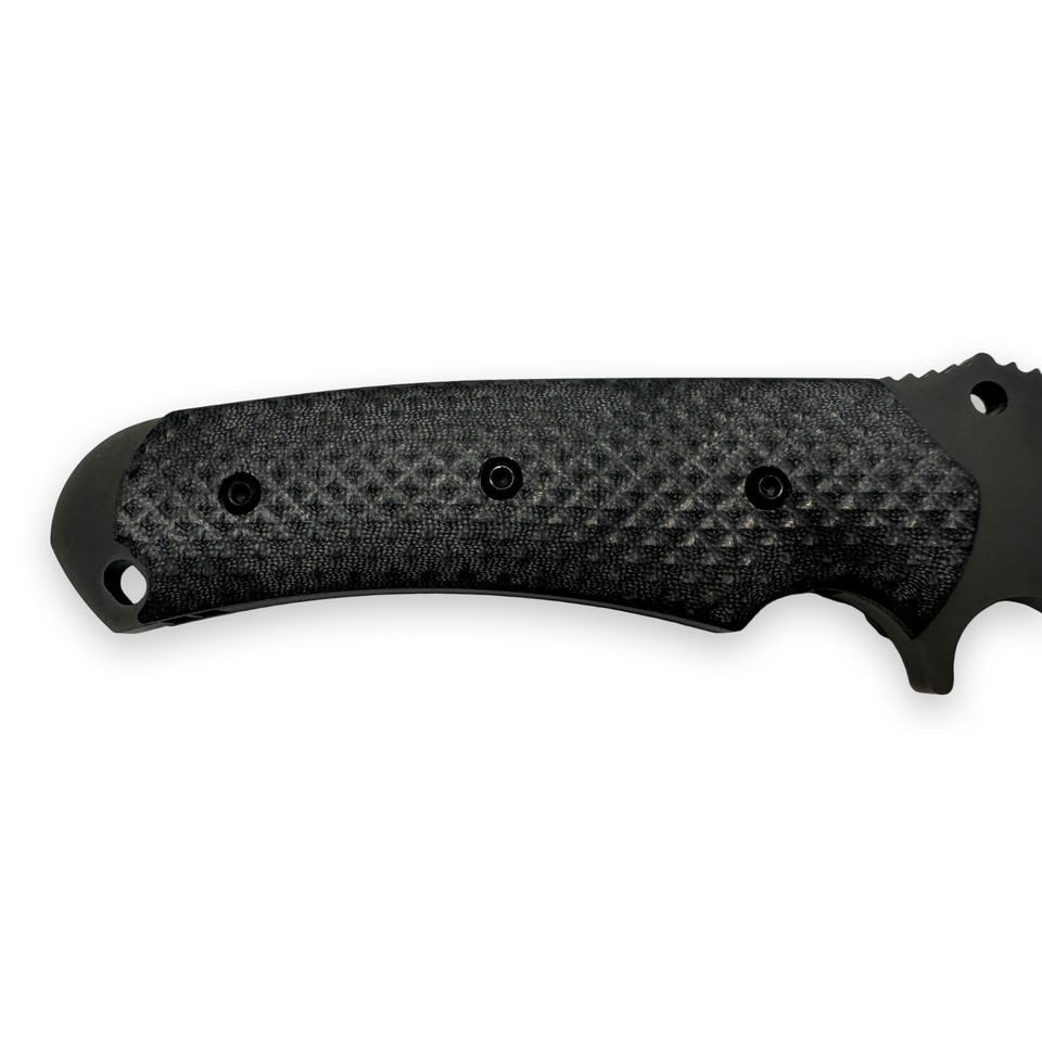 COMBATIVE EDGE SALUS G10 FOX Knife Fixed Blade Combat Military Survival ...