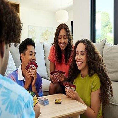 Uno No Mercy Card Game – Fast-Paced Family Fun, Action Cards, Travel ...