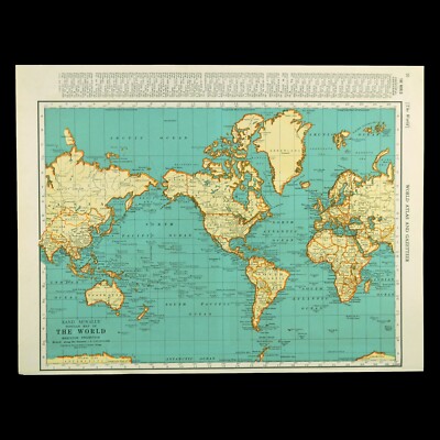 World Maps - Vintage World Map