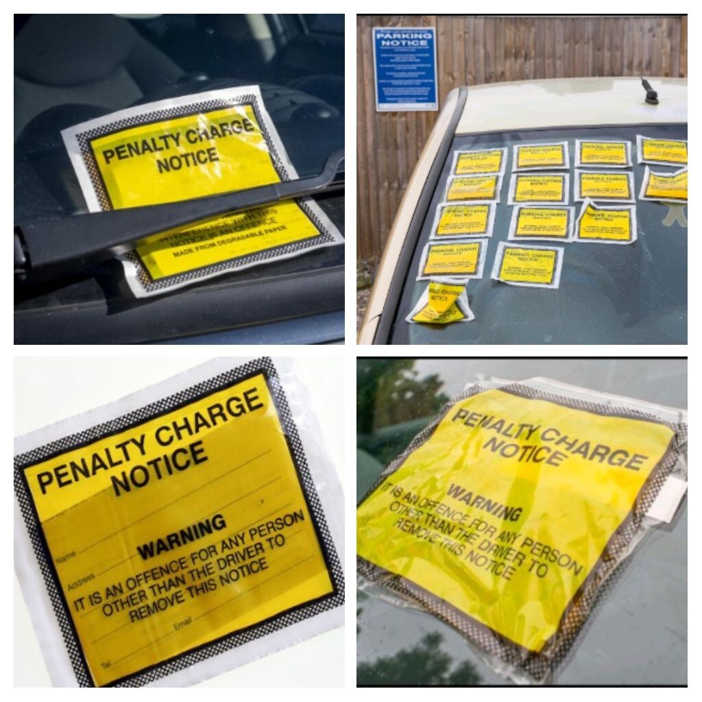 5 X Joke Fake Parking Ticket Stickers. Funny Trick Joke Prank laugh ...