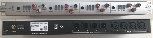 Solid State Logic SSL XLogic Alpha VHD 4-Channel Mic Preamp with Power ...