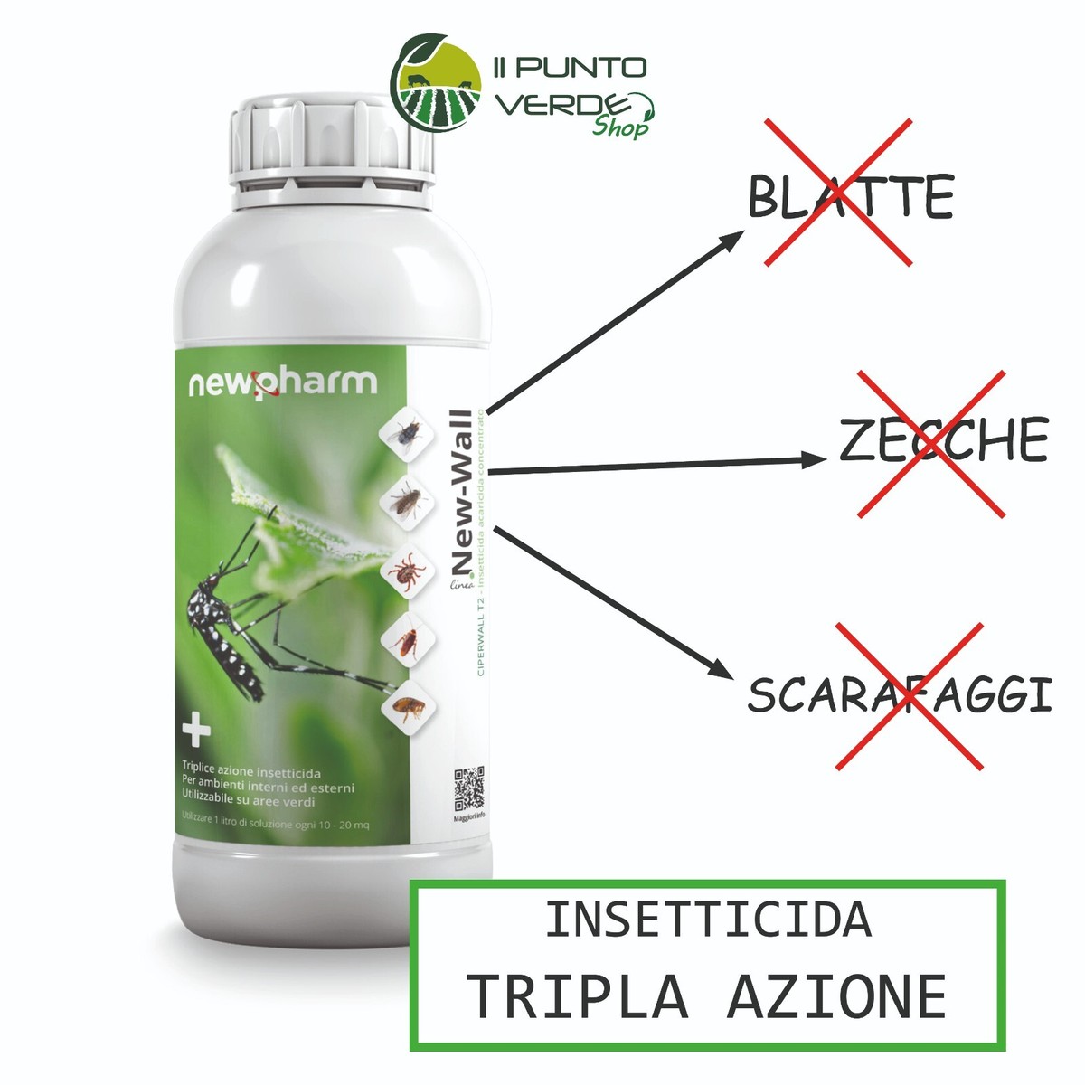 Insetticida Insetticida Completo Contro Zanzare E Insetti Volanti E