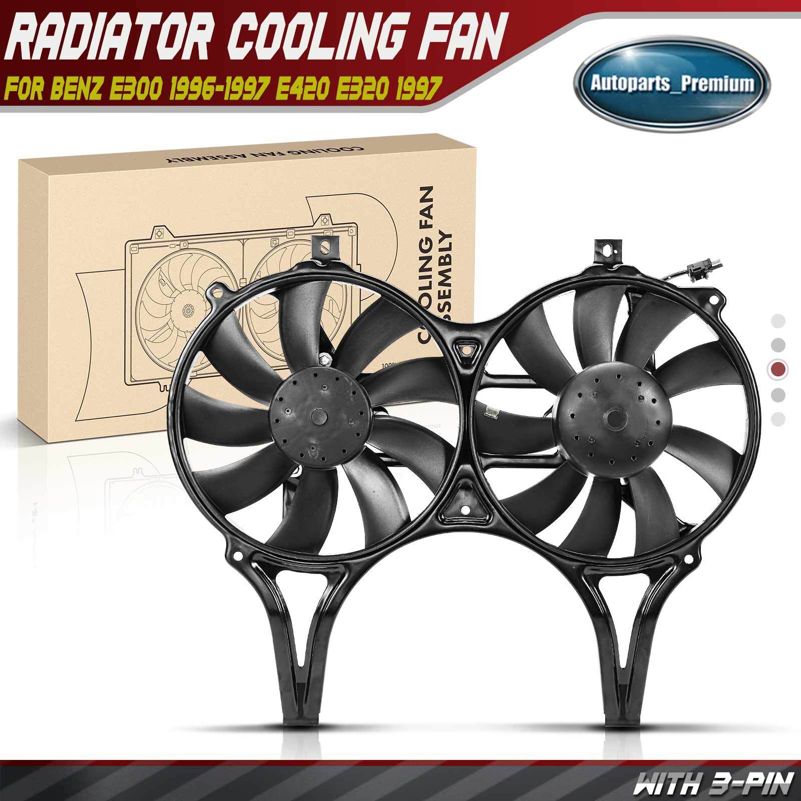 1996-1997 Mercedes-Benz E300, 1997 E420 E320 Radiator Cooling Fan ...