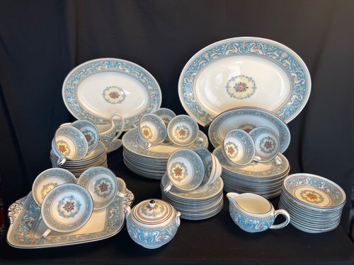 wedgwood florentine turquoise china 12-place, 6-piece settings | eBay