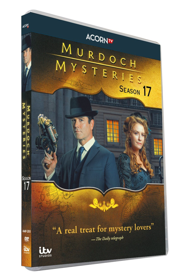 Murdoch Mysteries: Complete TV Series Season 1-17 +3Moive (DVD 81-Disc ...