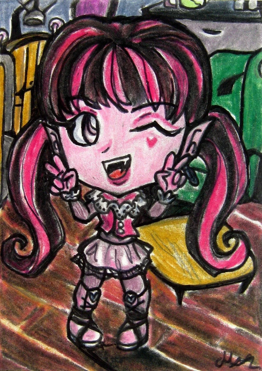 Monster High Draculaura Drawing