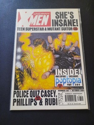 Marvel Comics: The Uncanny X-Men, Issue 397: Poptopia Part 3 of 4 | eBay