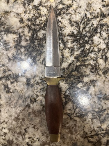 BOOT KNIFE Dagger Stainless Steel PAKISTAN Fixed Blade no sheath | eBay