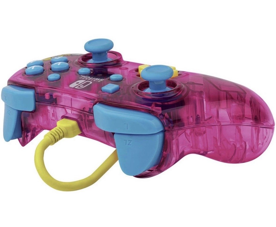 Nintendo Switch PDP Rock Candy Gaming Wired Controller Princess Peach Brand New | eBay UK