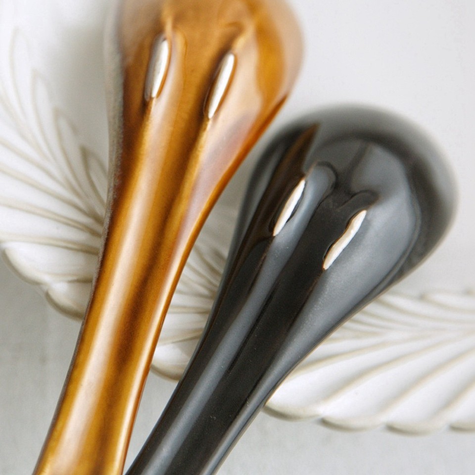 4-Piece Spoon, Japanese Lamian Noodles Spoon Set, Ceramic Spoon ...