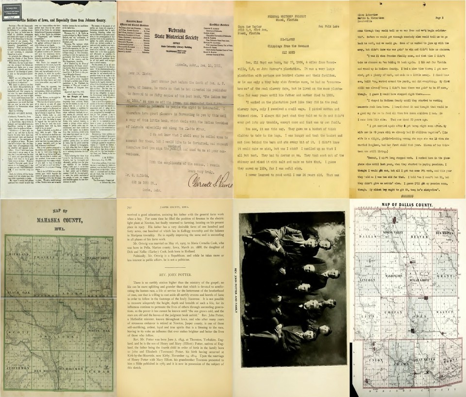 Iowa History Genealogy Ancestry Family Records Vol.3 - 104 Old Rare ...