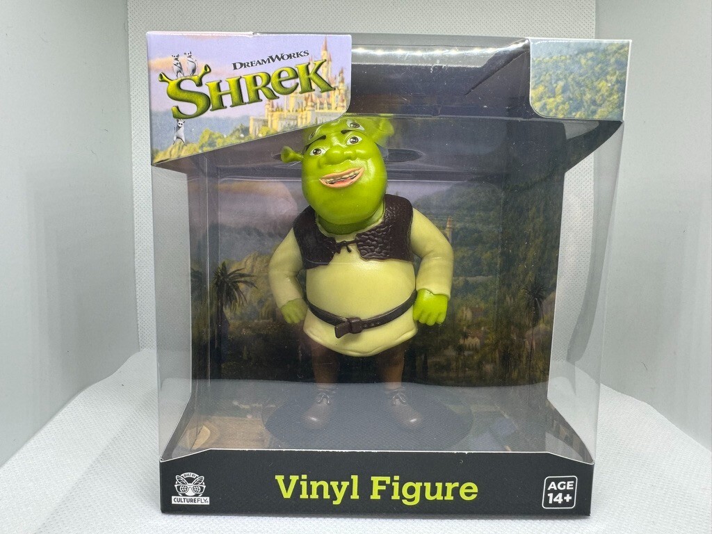 CultureFly DreamWorks Shrek Vinyl Figure 3.25" X 2.75" New In Box | eBay