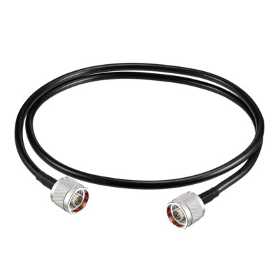 N Type Male to N Male Coax Cable Low Loss ALSR240 50 Ohm Extension ...
