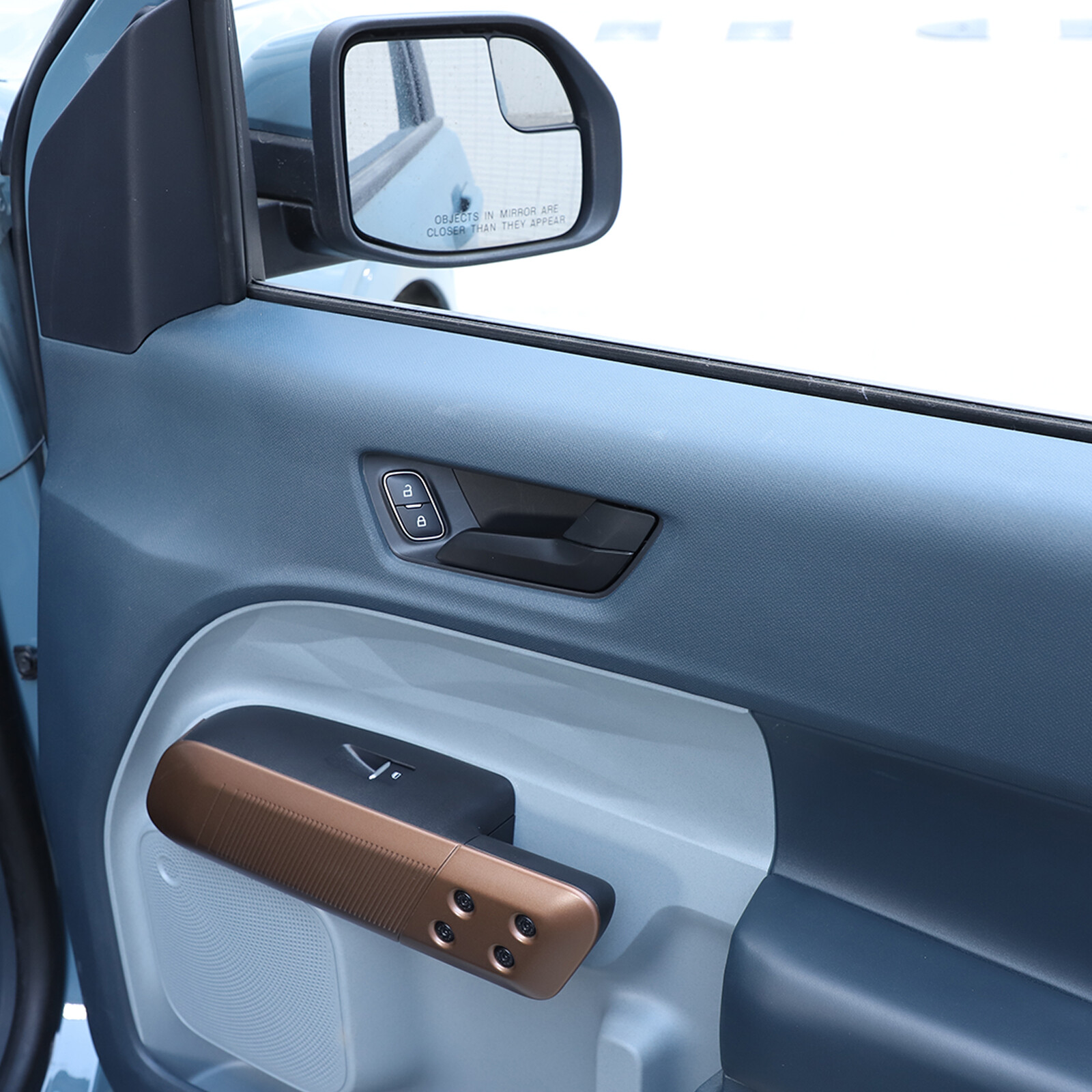 Matte Black Car Door Grab Handle Trim Cover For Ford Maverick Lariat ...