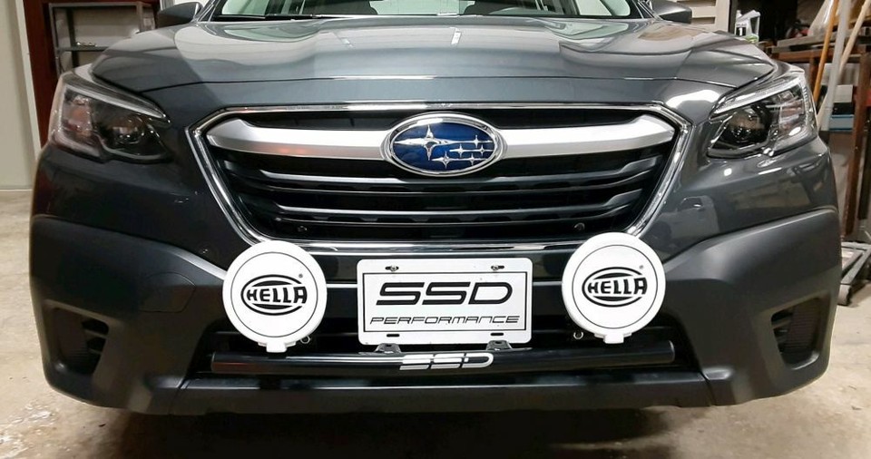 Fits 2021 Subaru Outback 2.5 (all) SSD RALLY LIGHT BAR (Bull,Nudge),4 ...