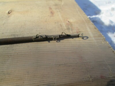 antique fishing pole SAMSON STEEL ROD TELESCOPIC | eBay