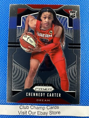 2020 #92 Chennedy Carter Panini Prizm WNBA Basketball Base Card RC ...